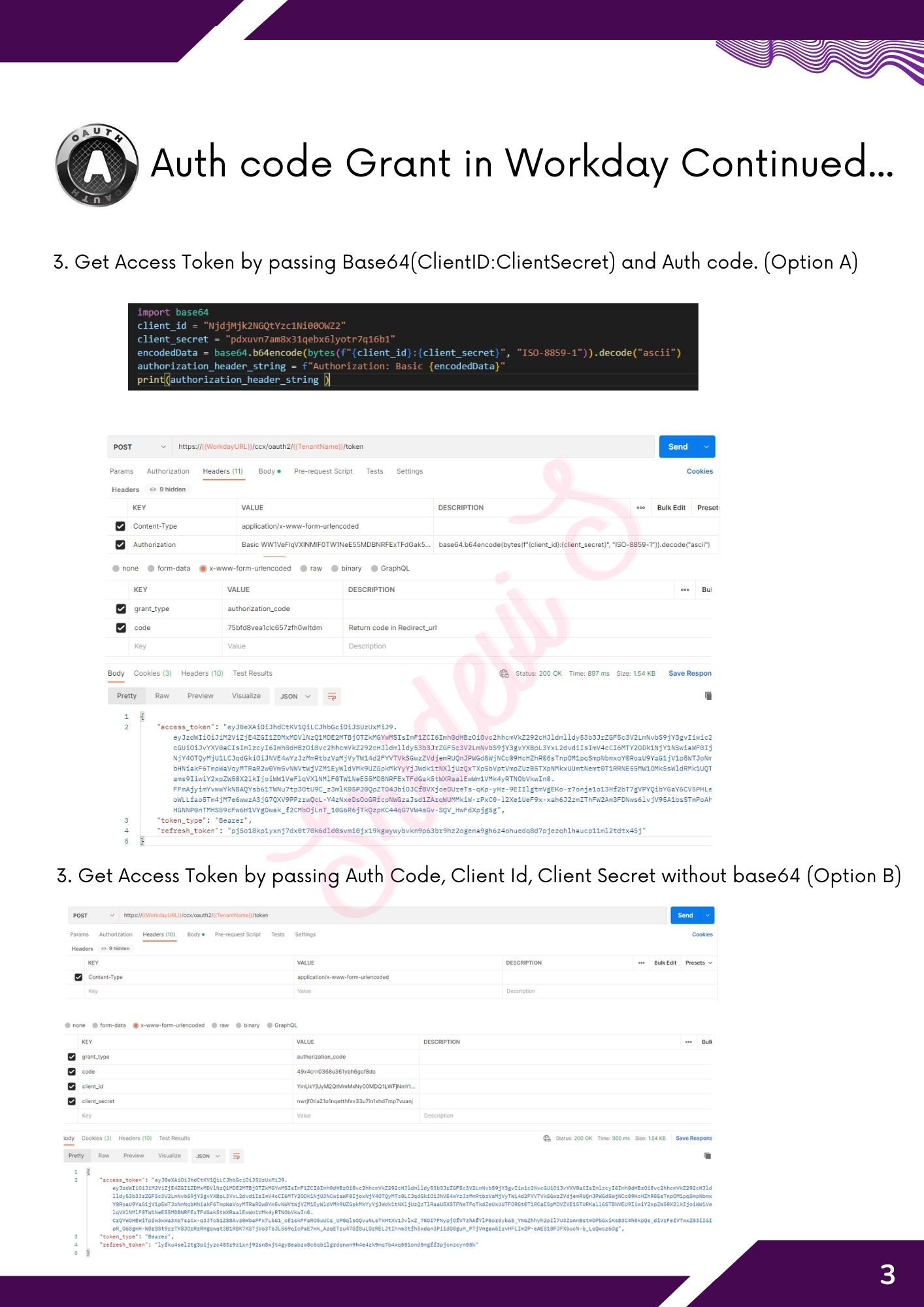 Workday OAuth Code Grant For WD APIs – My Workday Blog