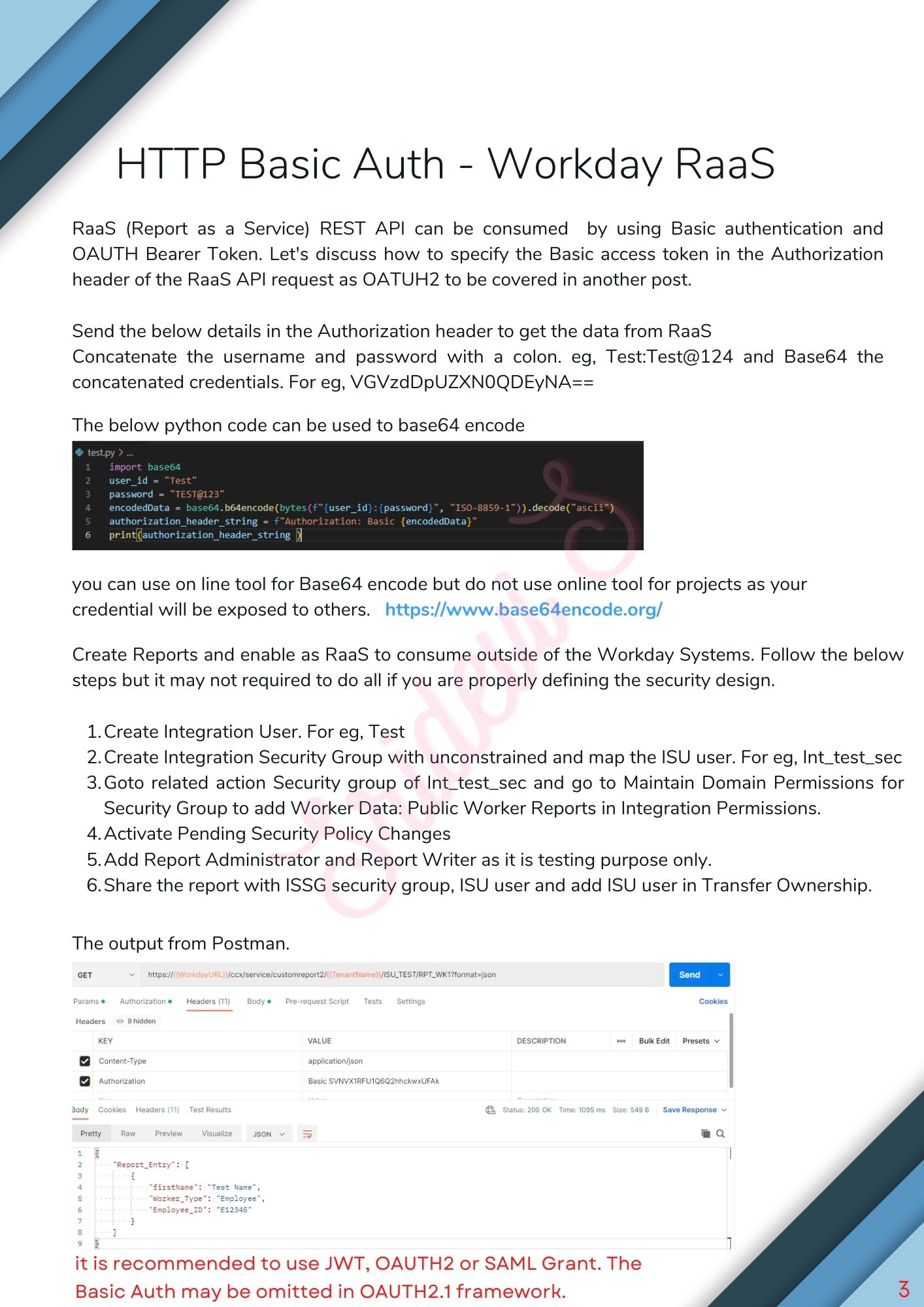 Workday Basic Authentication – My Workday Blog