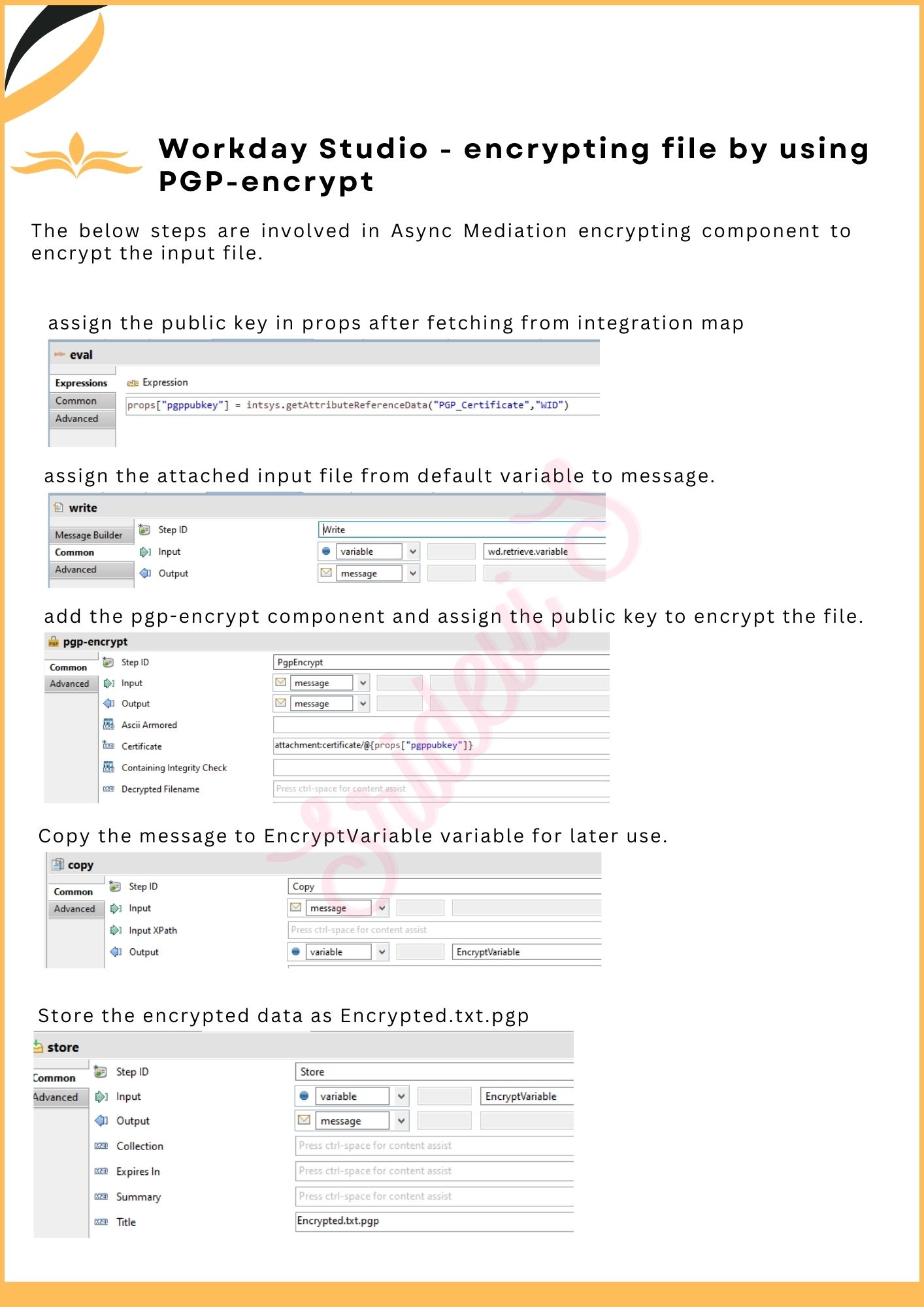 Workday Studio Integration - Encrypting and Decrypting the file by using PGP Components – My ...