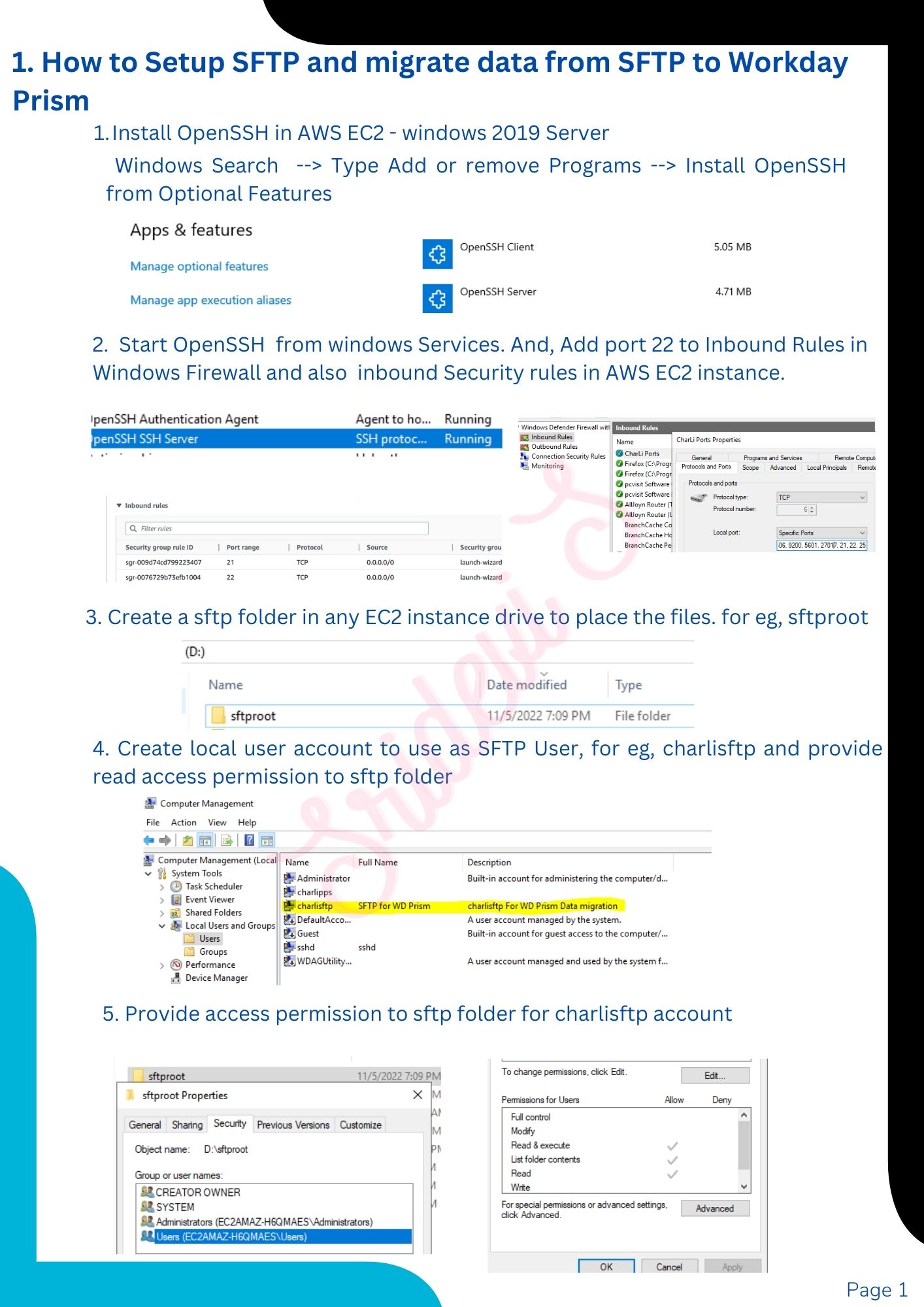 Workday SFTP Integration with Prism – My Workday Blog