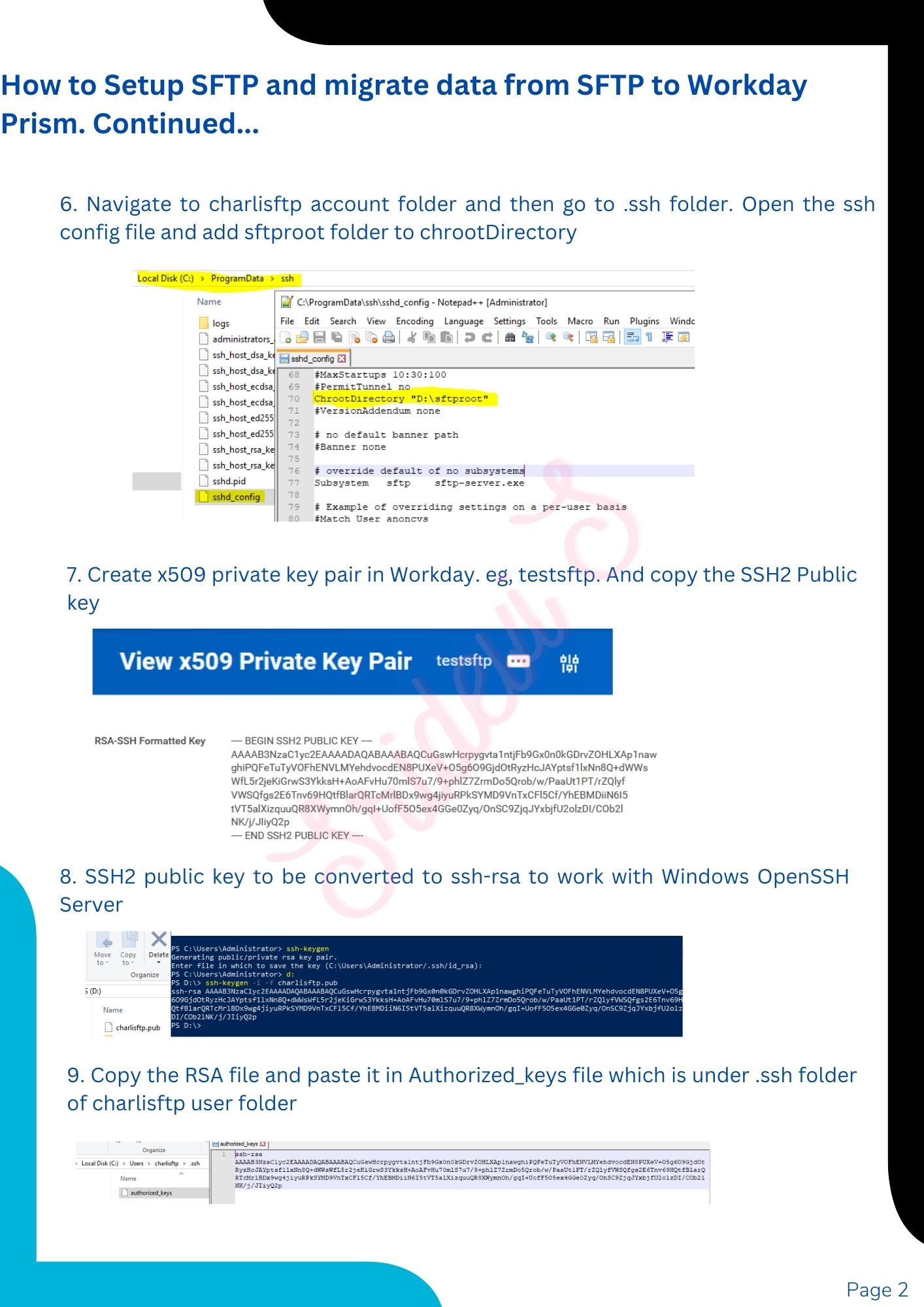 Workday SFTP Integration with Prism – My Workday Blog