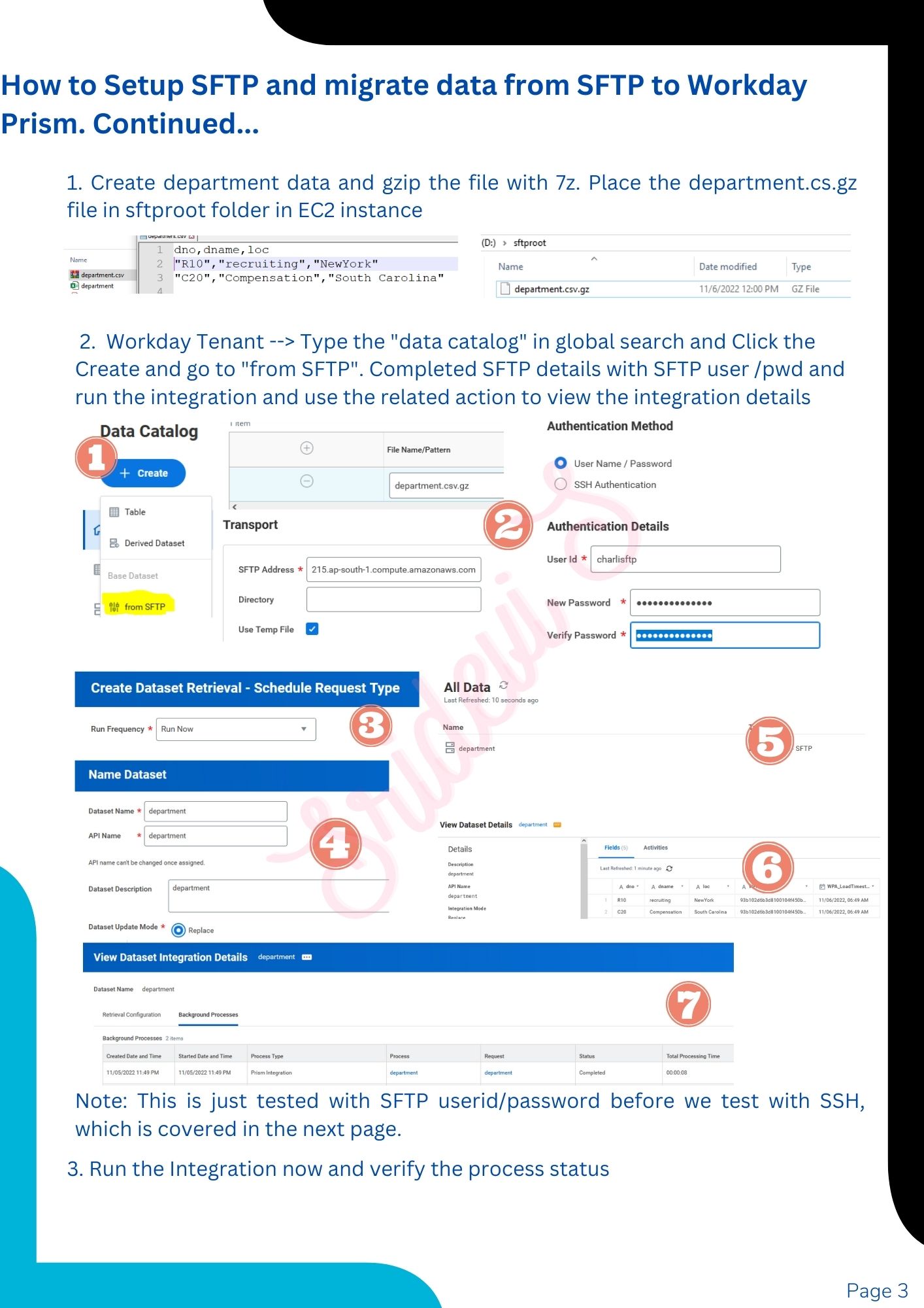 Workday SFTP Integration with Prism – My Workday Blog