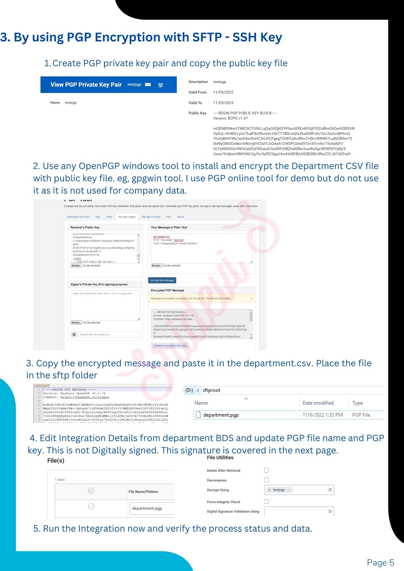 Workday SFTP Integration with Prism – My Workday Blog
